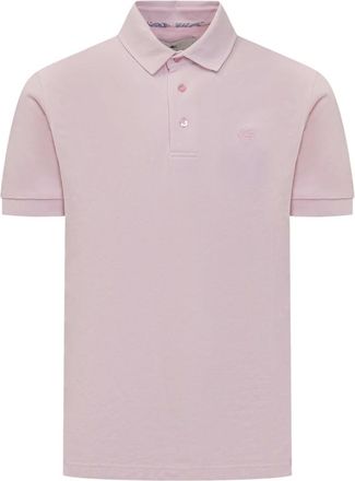 Etro Homme, Tops, Rose, Taille: M Pegaso Polo