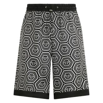 Philipp Plein Herren, Shorts, Schwarzk, XLGr&ouml;&szlig;e