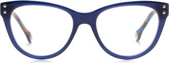 Carolina Herrera Brille mit Cat-Eye-Gestell - Blau