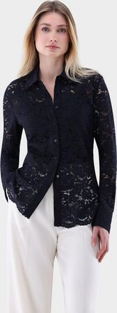 van Laack Hemdbluse mit Spitze