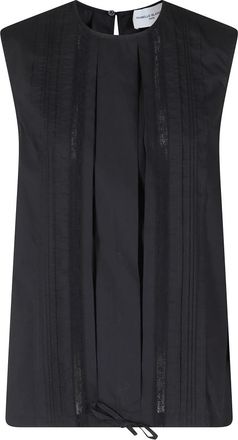 Isabelle Blanche Femme, Tops, Noir, Taille: 38 FR Hauts sans manches