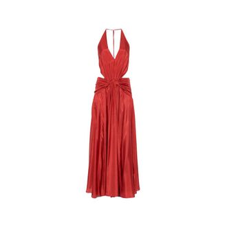 Zimmermann Cut-out Halterneck Maxi Dress