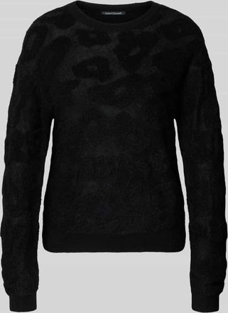 Luisa Cerano Strickpullover mit Rundhalsausschnitt