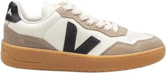 Veja V-90 Leather Sneakers