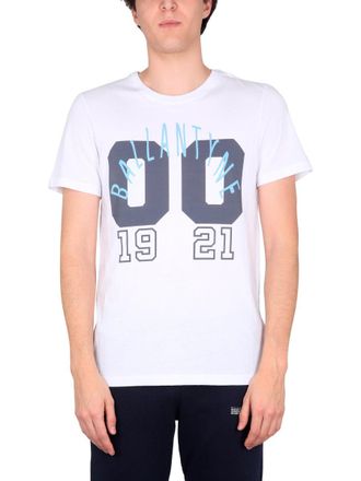 Ballantyne Logo-Print Cotton T-Shirt - White