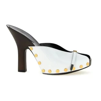 Versace Femme, Chaussures, Multicolore, Taille: 37 EU Sabots Sassi Vernis