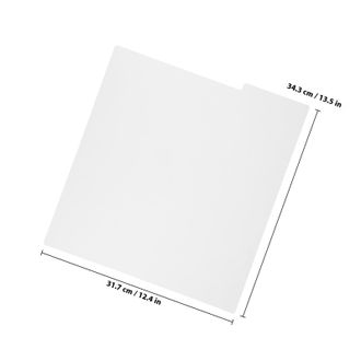 NUOBESTY Schallplatten Trennw&auml;nde 5 St&uuml;ck PP Karten mit Registerkarten zur Musikklassifikation und Vinylsammlung Sortierung im B&uuml;ro und Zuhause