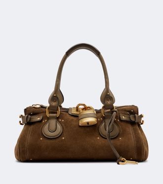 Chlo&eacute; Chlo&eacute; Sac Paddington en daim