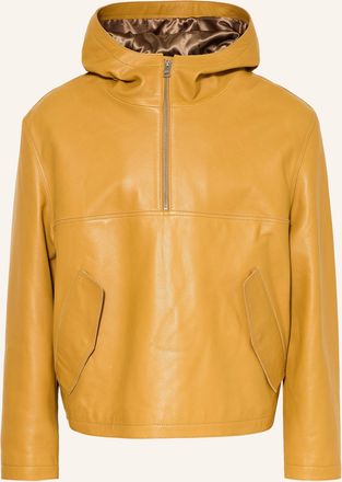 Ami Ami Paris Schlupfjacke Aus Leder braun