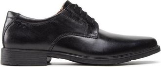 Clarks Halbschuhe Tilden Plain 261103507 Schwarz