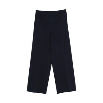 Via Masini 80 Pantalon large - Femme - Pantalons - Bleu - Taille: 42 FR