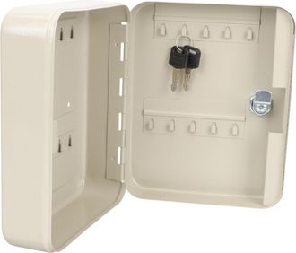 Holibanna Schl&uuml;sselschrank mit 20 F&auml;chern Wandmontierter Schl&uuml;sselkasten aus Stahl Schl&uuml;sselaufbewahrung f&uuml;r Autoschl&uuml;ssel und Zimmerschl&uuml;ssel B&uuml;ro und Hotel Or