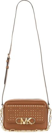 Michael Michael Kors Womens Parker Medium Shoulder Bag Brown Cow Leather