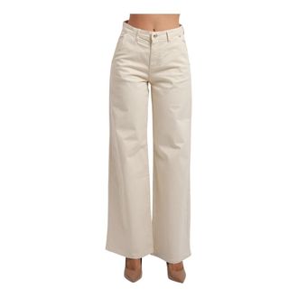 Gaud&igrave; Weite Hosen - - Trousers - Damen - Beige - W28