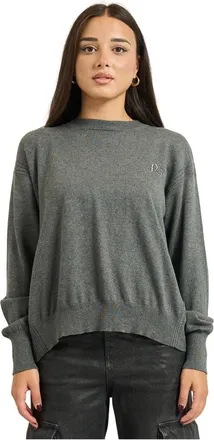 Relish Damen, Strickwaren, Grau, LGr&ouml;&szlig;e