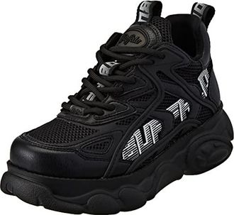 Buffalo Femme Cld Grid Basket, Noir, 39 EU