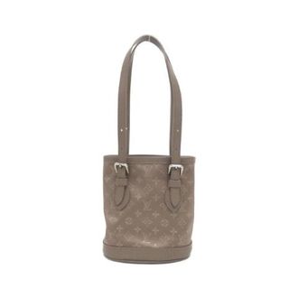 Louis Vuitton Pre-owned Monogram Satin Little Bucket Bag - - Pre-owned - Damen - Beige - ONE SIZE