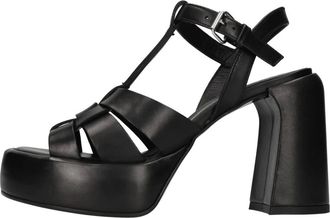 Elena Iachi Femme, Chaussures, Noir, Taille: 38 EU Sandale Talconero
