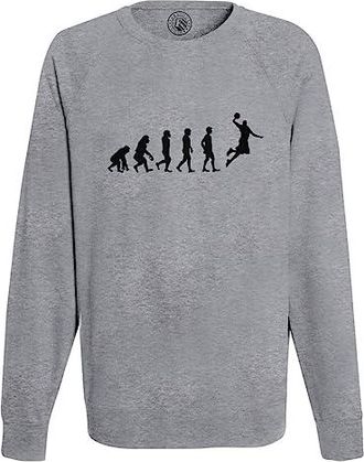 Fabulous Sweatshirt Homme Gris Evolution Basketball Sport Athlète Basketteur