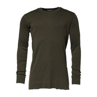 Dolce & Gabbana T-Shirts - - Knitwear - Herren - Gr&uuml;n - M