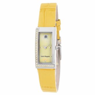 Laura Biagiotti Femme, Accessoires, Gris, Taille: ONE Size &Eacute;l&eacute;gante Montre Femme Quartz Acier Inoxydable