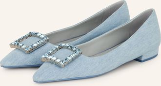 FESTA Festa Ballerinas Amaia Mit Schmucksteinen blau