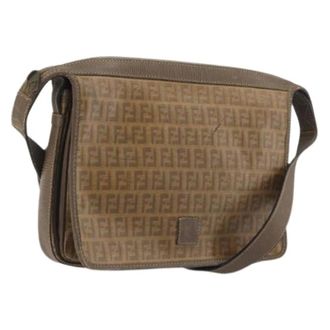 Fendi Sac bandouli&egrave;re vintage Pre-owned - Femme - Pre-owned - Brun - Taille: ONE Size