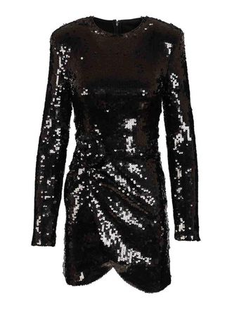 Rotate Kurzes Kleid - Schwarz