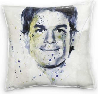 Paul Sinus Art Dexter Splash Deko Kissen mit Füllung 40x40cm für Couch Sofa Lounge Zierkissen - Dekoration zum Wohlfühlen