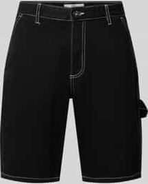 Redefined Rebel Shorts mit Kontrastn&auml;hten Modell Mito