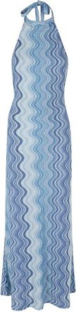 MC2 Saint Barth Femme, Robes, Bleu, Taille: 36 FR Tony Long Dress