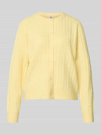 Pieces Regular Fit Strickjacke mit Woll-Anteil Modell SILLY