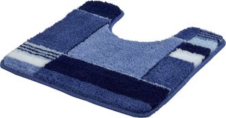 Kleine Wolke Padova 7258769150 WC-Vorleger 50 x 50 cm, Marineblau