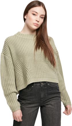 Urban Classics Damen Sweatshirt Ladies Wide Oversize Sweater softsalvia 3XL