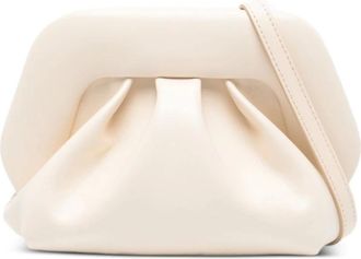 Themoir&egrave; Femme, Sacs, Blanc, Taille: ONE Size Bios Gathered Clutch