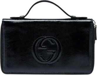 Gucci Sac pochette Pre-owned - Femme - Pre-owned - Noir - Taille: ONE Size
