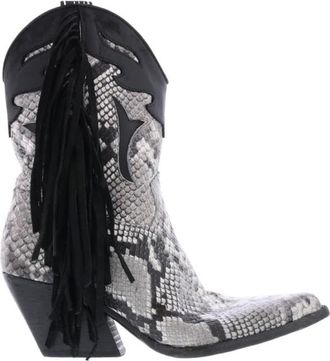 Strategia Femme, Chaussures, Noir, Taille: 37 EU Chaussures Femme Python Multi Mix