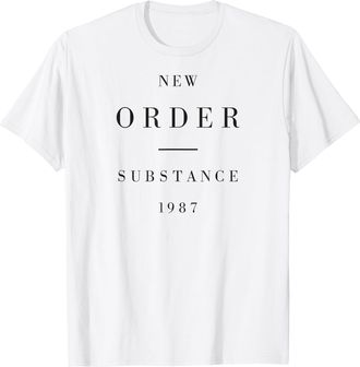 New Order Substance Coral T-Shirt