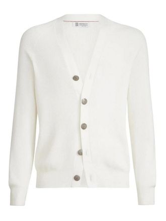 Brunello Cucinelli Cardigan - Blanc
