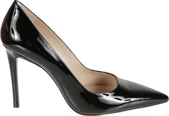 Stuart Weitzman Hohe Schuhe - Stuart Power 100 Pumps Black - Gr. 36,5 (EU) - in Schwarz - für Damen