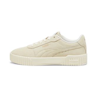 Puma Damen Carina 2.0 SD Sneaker, SUGARED Almond Gold-Gray Fog, 37.5 EU