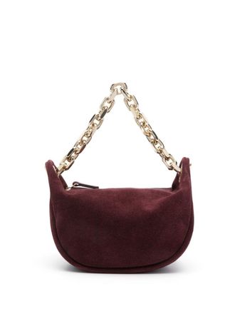 Fabiana Filippi Mini-Tasche aus Wildleder - Rot