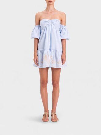Twin-Set Robe Femme couleur Bleu Ciel