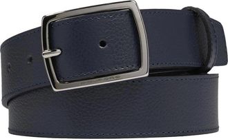 Piquadro Homme, Accessoires, Bleu, Taille: ONE Size Ceinture homme en cuir avec boucle-ardillon