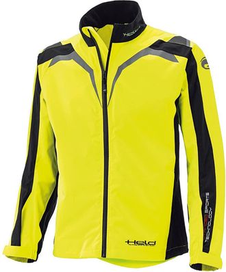 Held Rainblock Top Damen Regenjacke, Farbe schwarz-Neongelb, Größe D-M