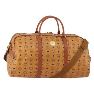MCM Sac Boston Pre-owned - Femme - Pre-owned - Brun - Taille: ONE Size