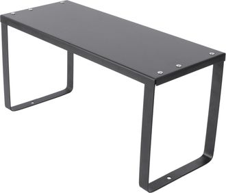 NUOBESTY Küchenregal aus Stabilem Platzsparender Tisch Organizer mit Multifunktionalem Stauraum als Schrankregal und Ordnungshelfer für Arbeitsplatten und Küch