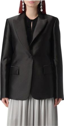 Alberta Ferretti Damen, Jacken, Schwarzk, SGr&ouml;&szlig;e