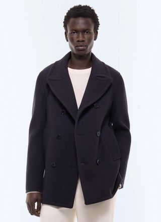 Fursac Caban en drap de laine et cachemire - Taille XXL - Homme