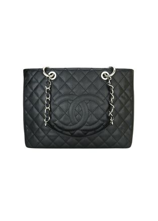 Chanel Caviar Quilted Grand Shopping Tote